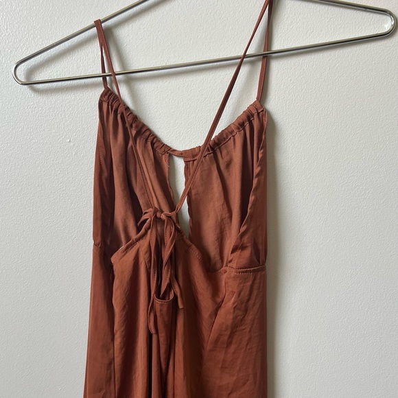 Cupshe | Dresses | Cupshe Rust Colored Slip Dress | Poshmark